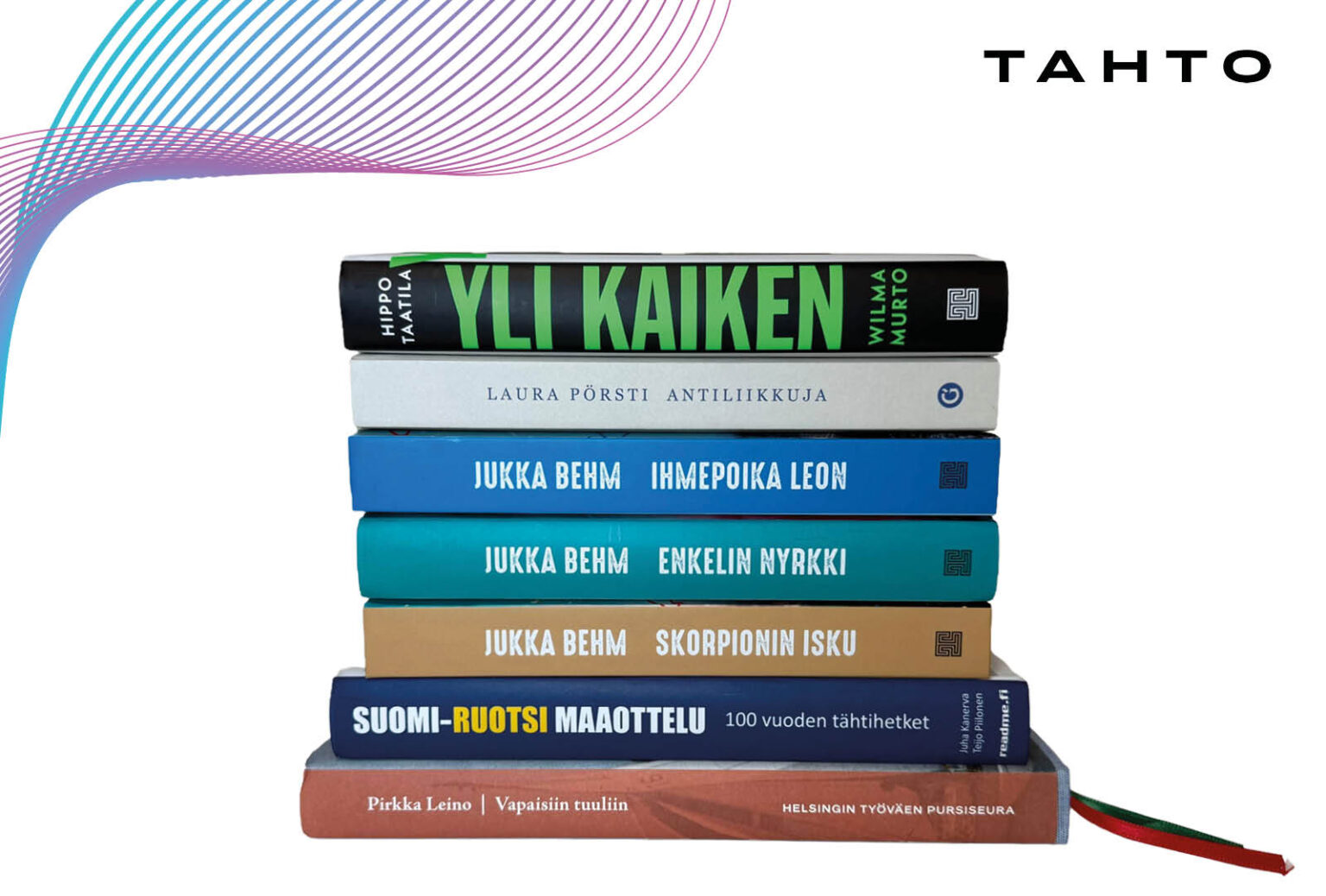 Vuoden urheilukirja -finalistit 2025 - Tahto